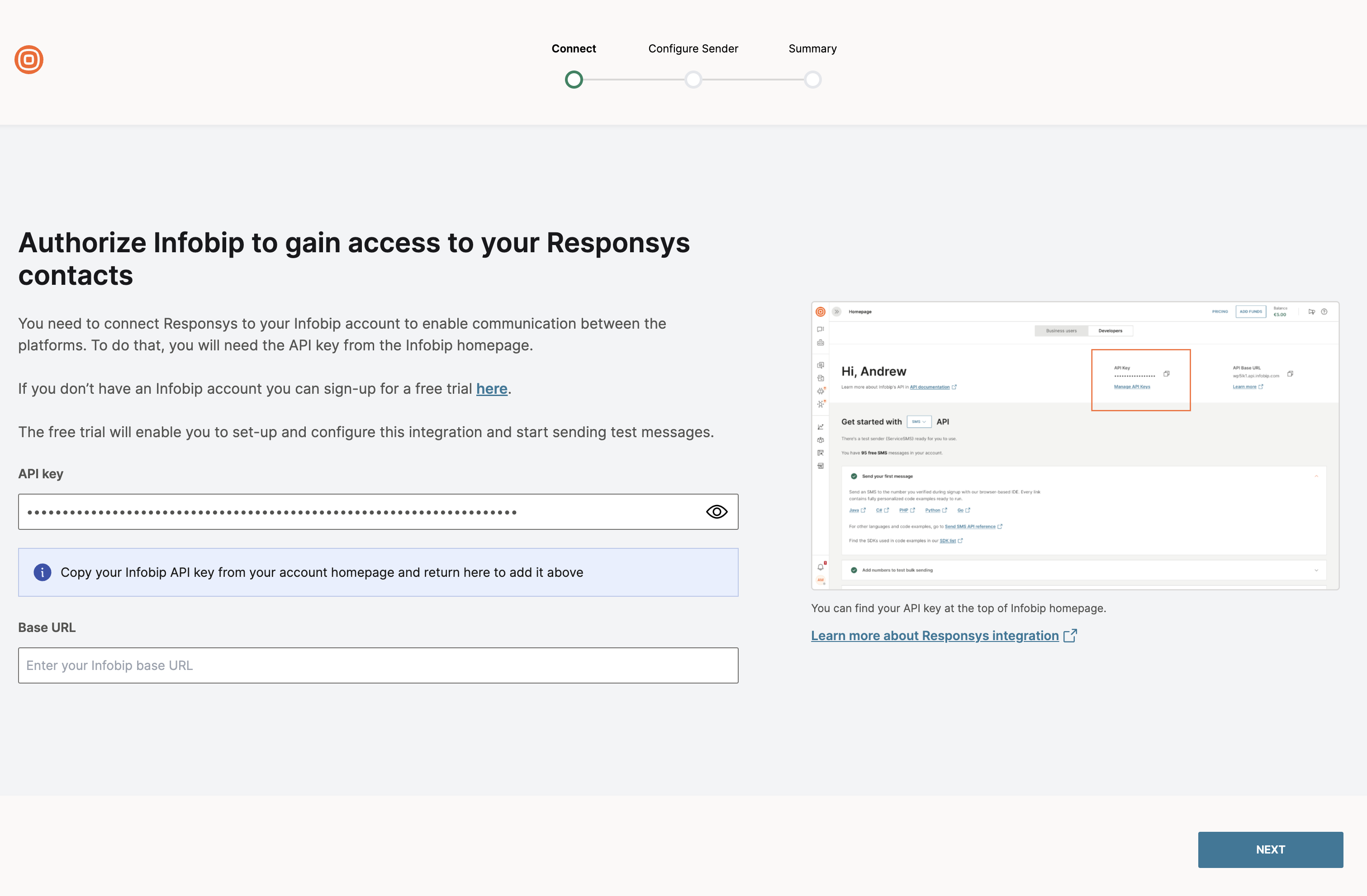 Oracle Responsys messaging